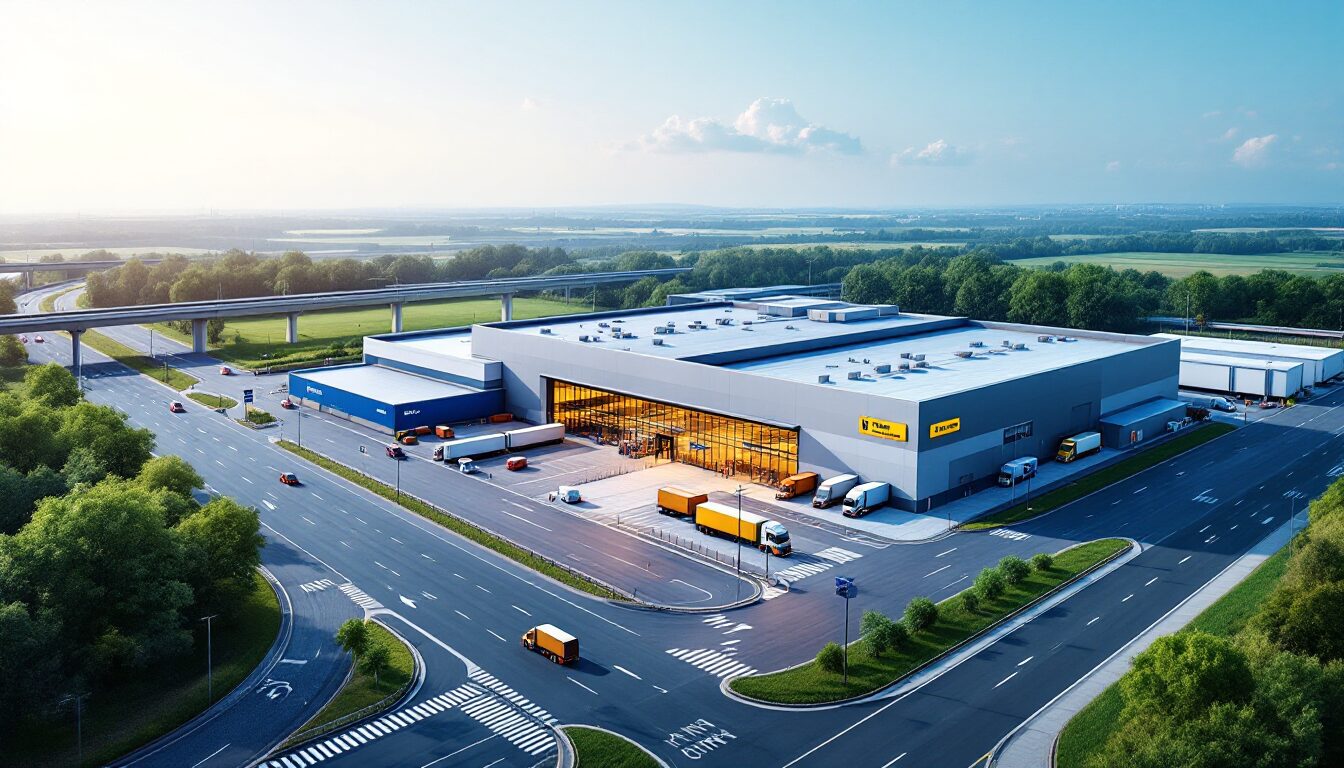 Hub Harnes : rôle, capacité et localisation de la plateforme logistique